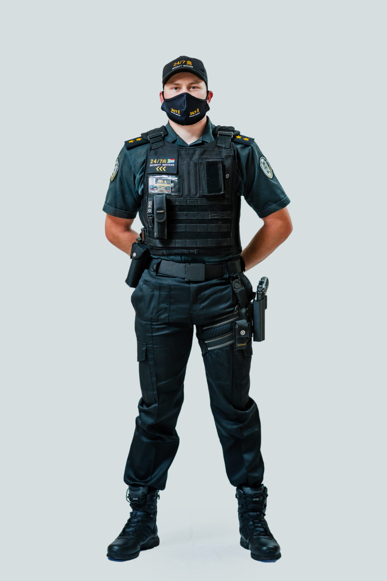 Our branding - Uniforms - 24/7 Security Services