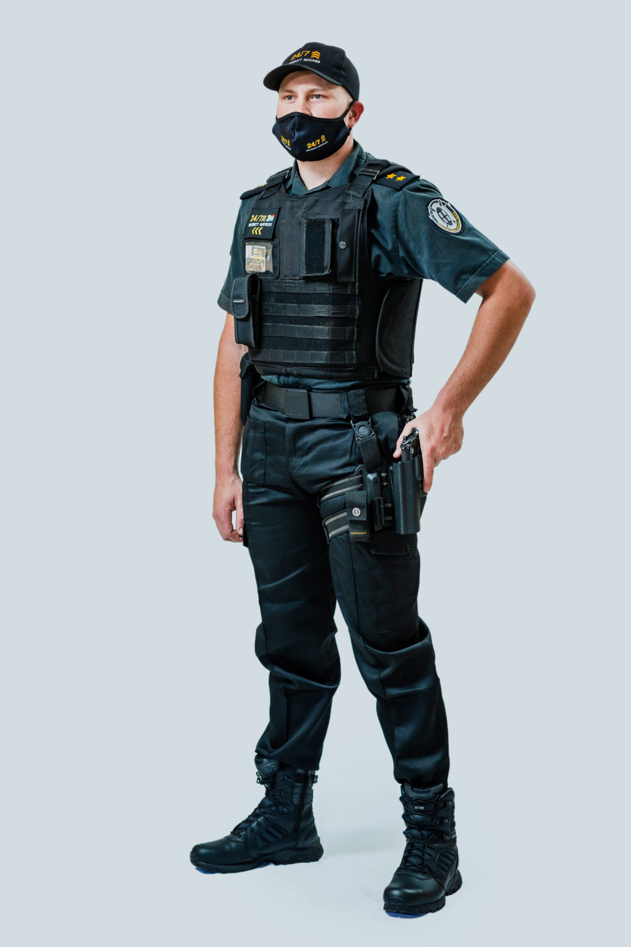 Our branding - Uniforms - 24/7 Security Services