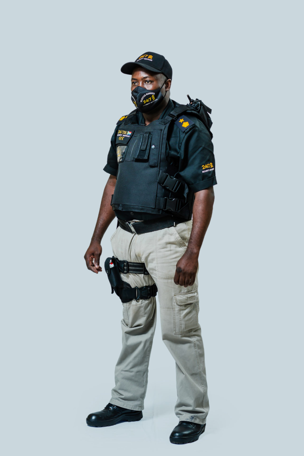 Our branding - Uniforms - 24/7 Security Services